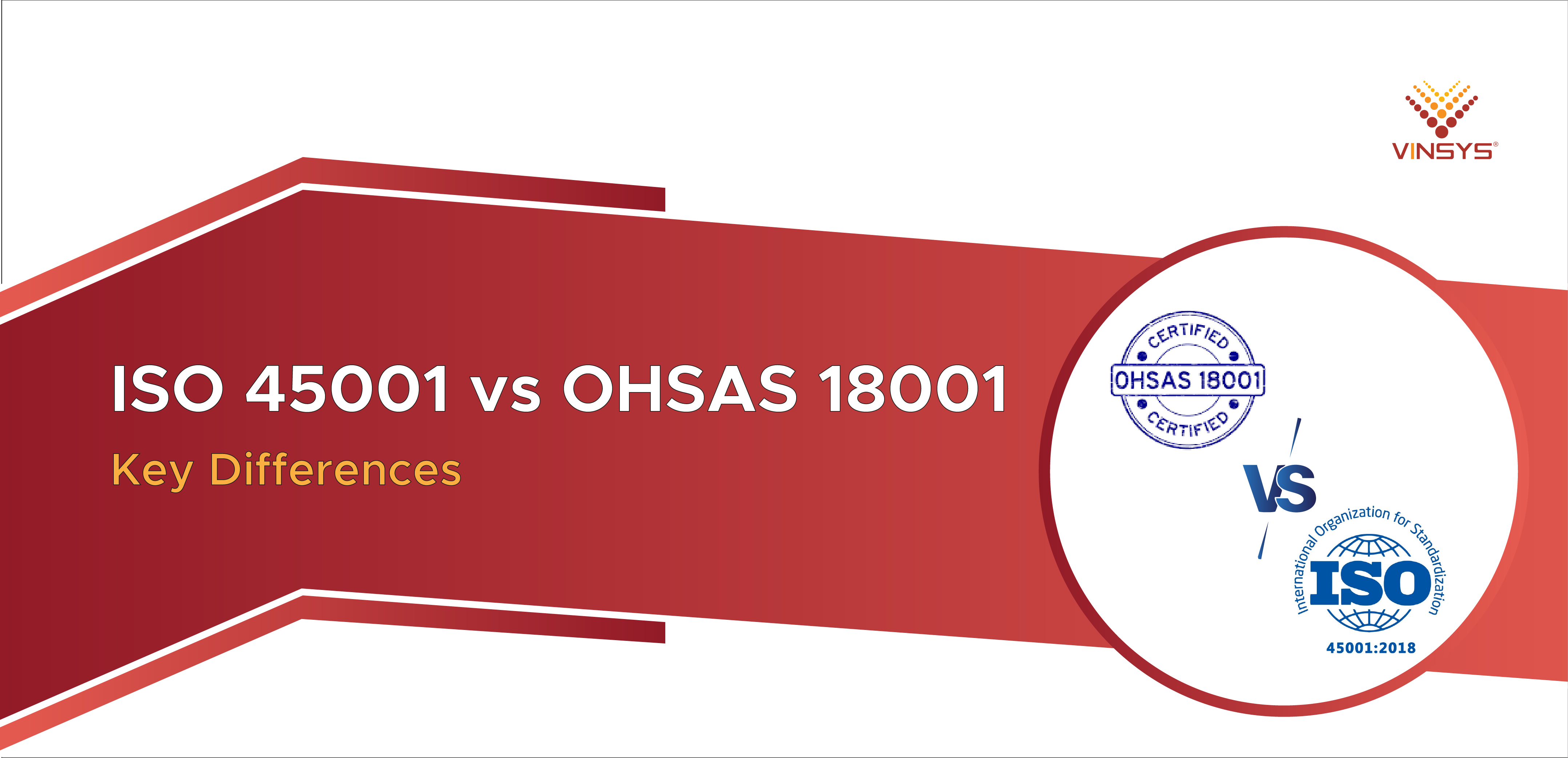 Key Differences Between ISO 45001 & OHSAS 18001 You Must Know