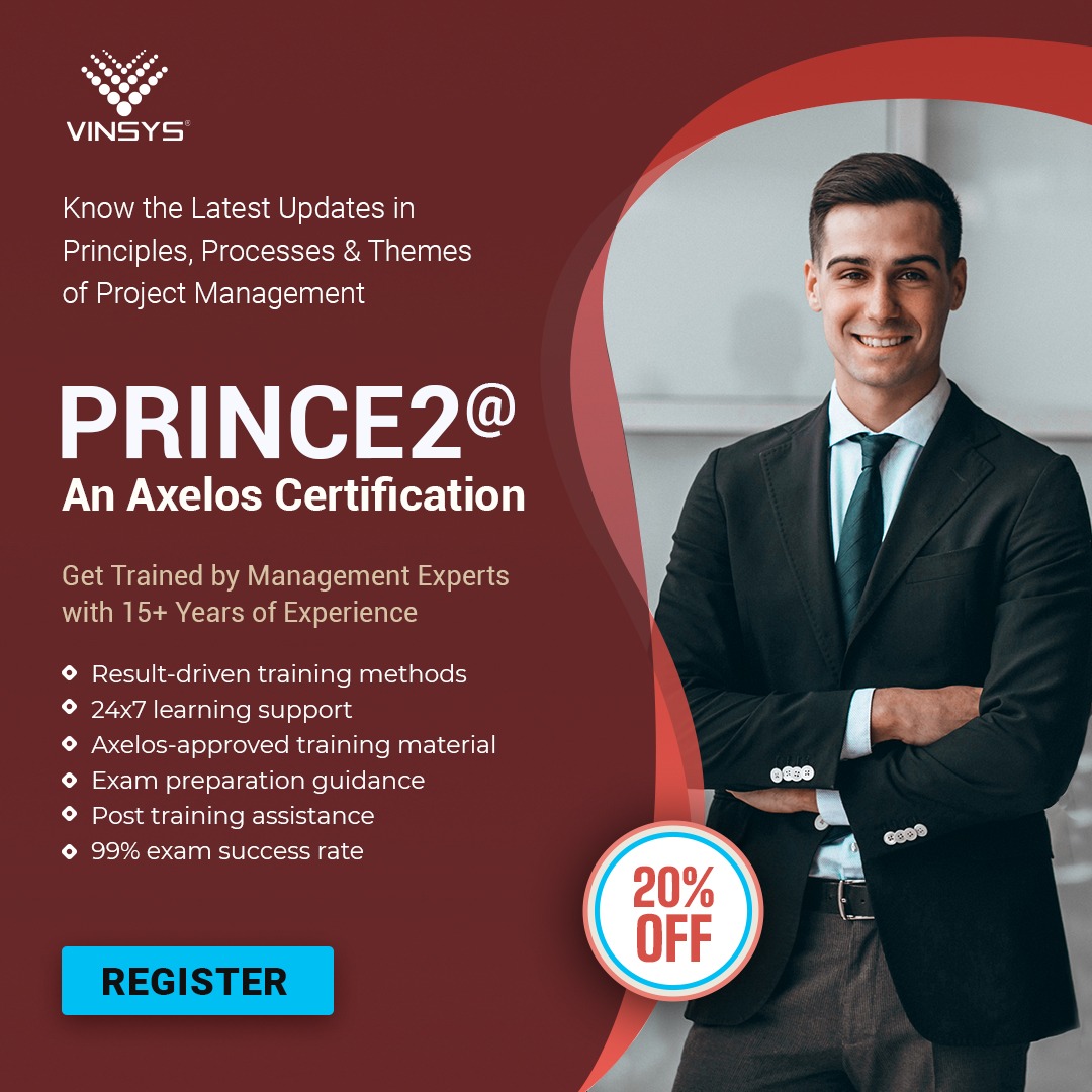 Prince2 Certification Cost - Vinsys